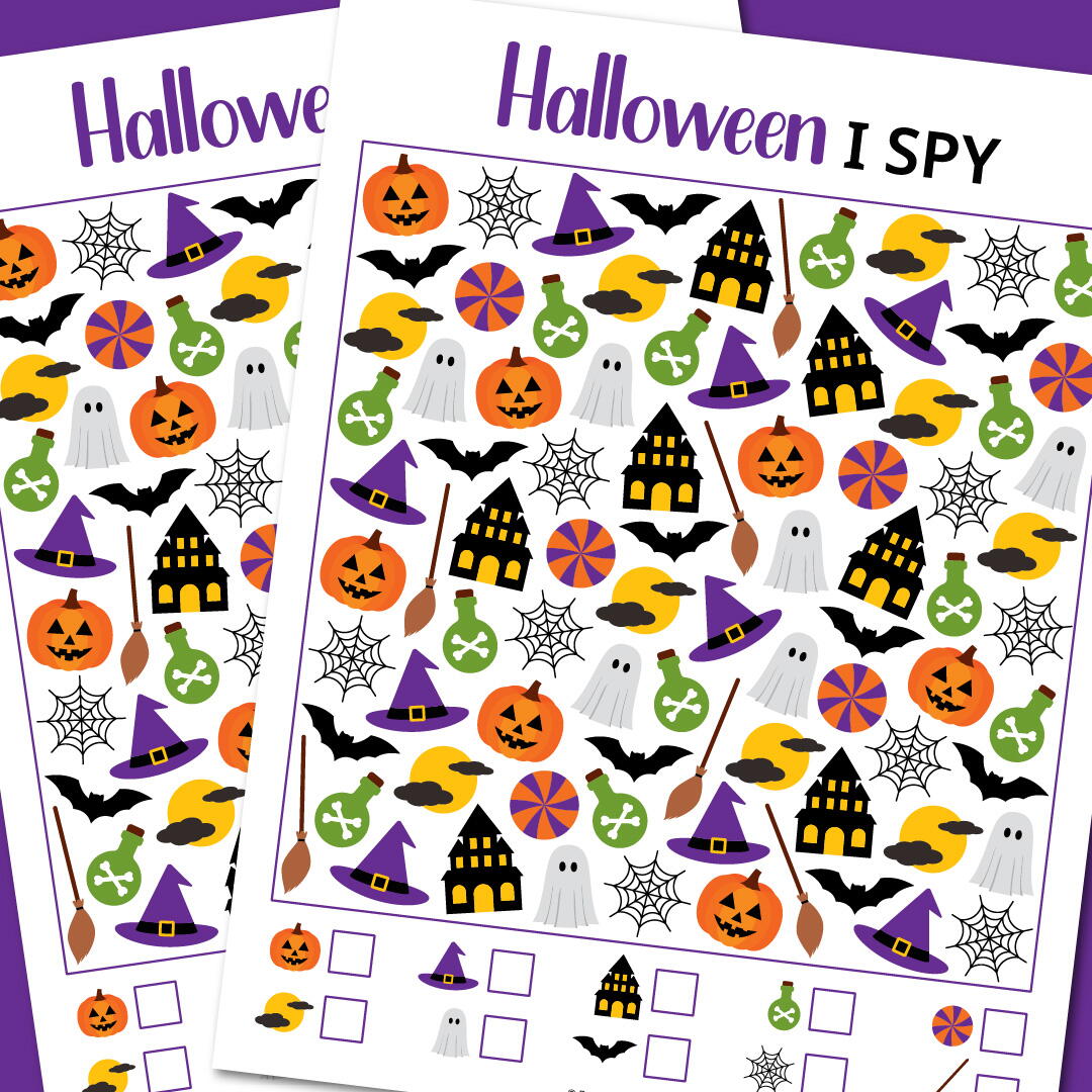 Halloween I Spy | AllFreePaperCrafts.com
