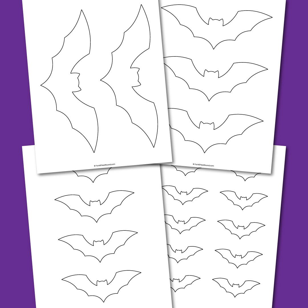 Bat Template | DIYIdeaCenter.com