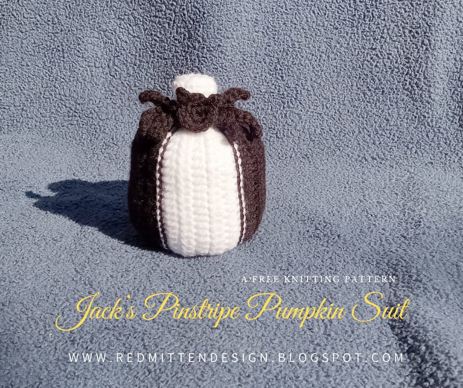 Jack's Pinstripe Pumpkin Suit | AllFreeCrochet.com