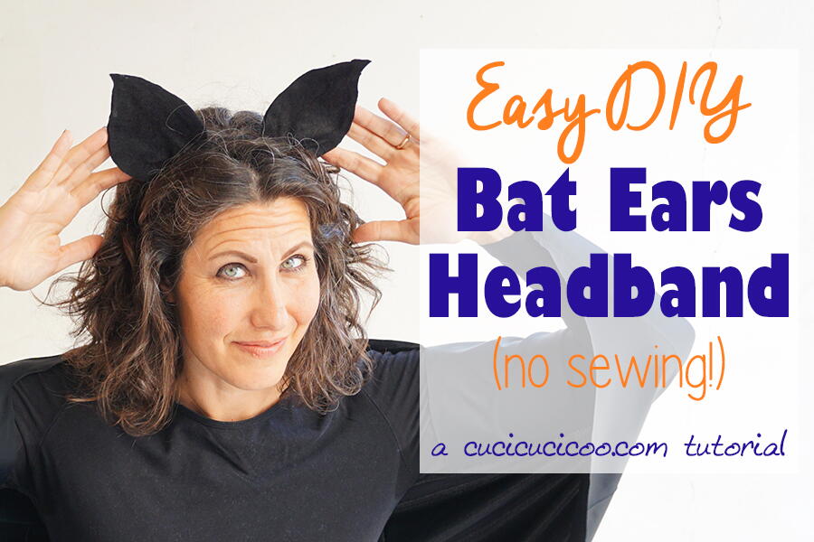Diy Bat Ears Headband | FaveCrafts.com