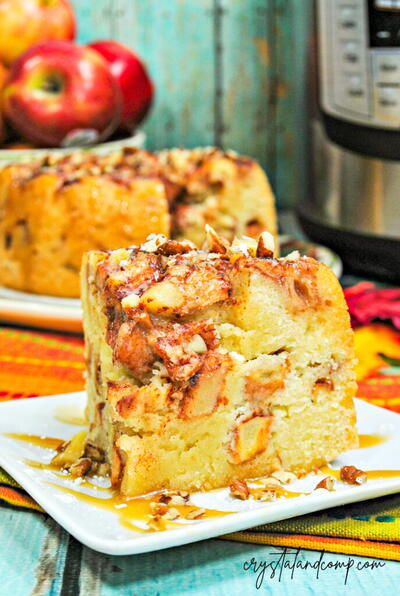 Instant Pot Apple Cake | FaveSouthernRecipes.com