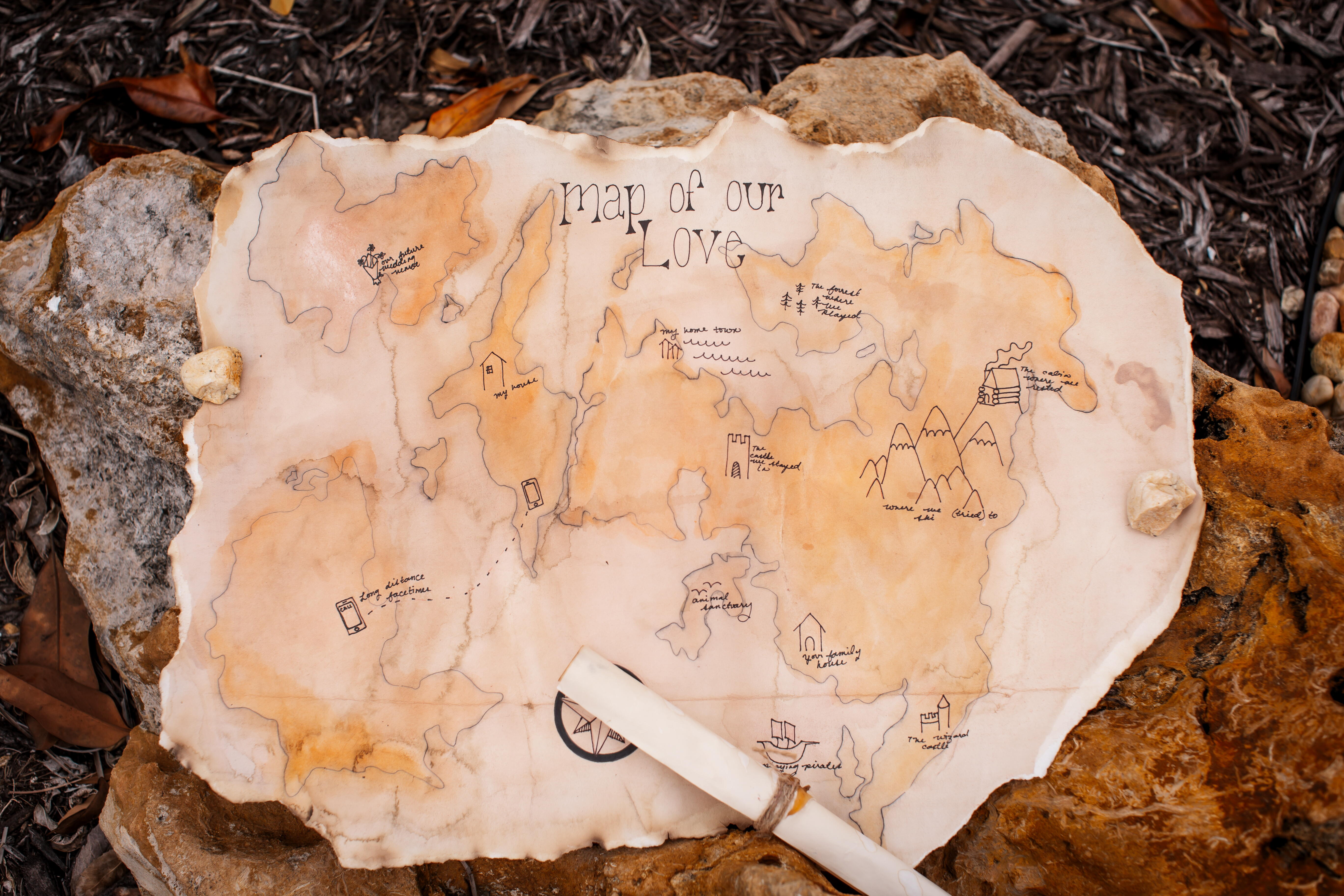 Map of Our Love | FaveCrafts.com