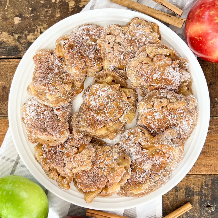 Spanish Apple Cinnamon Fritters | Super Easy 20 Minute Recipe ...