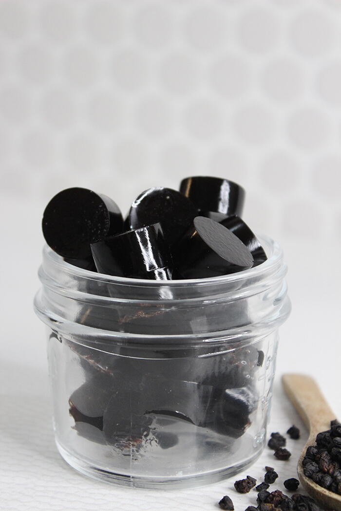 Homemade Elderberry Gummies | AllFreeCopycatRecipes.com