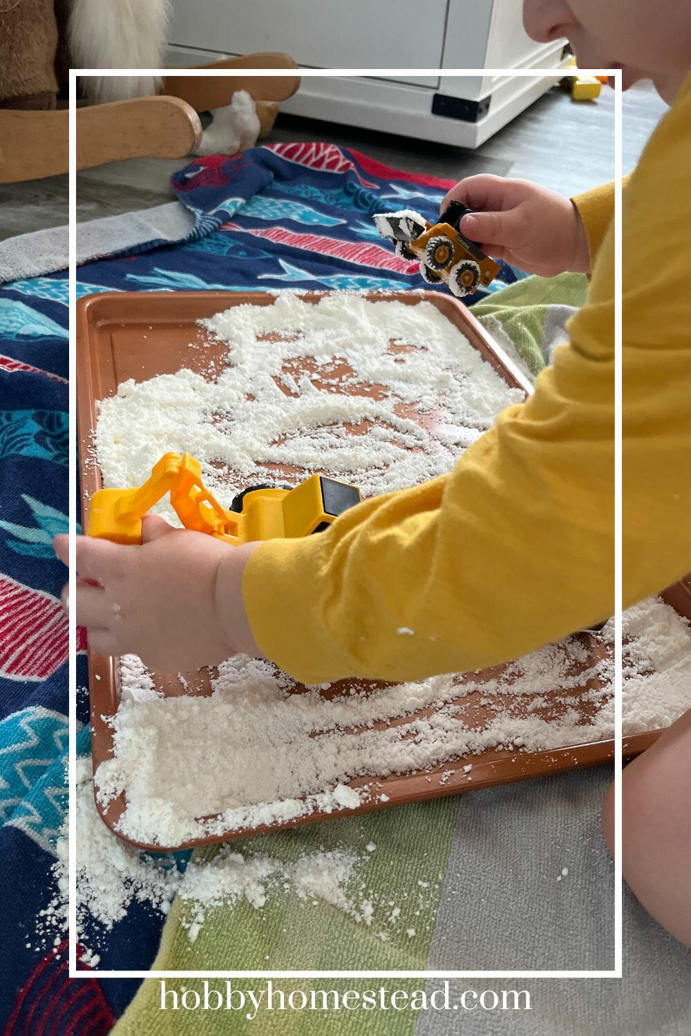 How To Make Homemade Moon Sand | DIYIdeaCenter.com