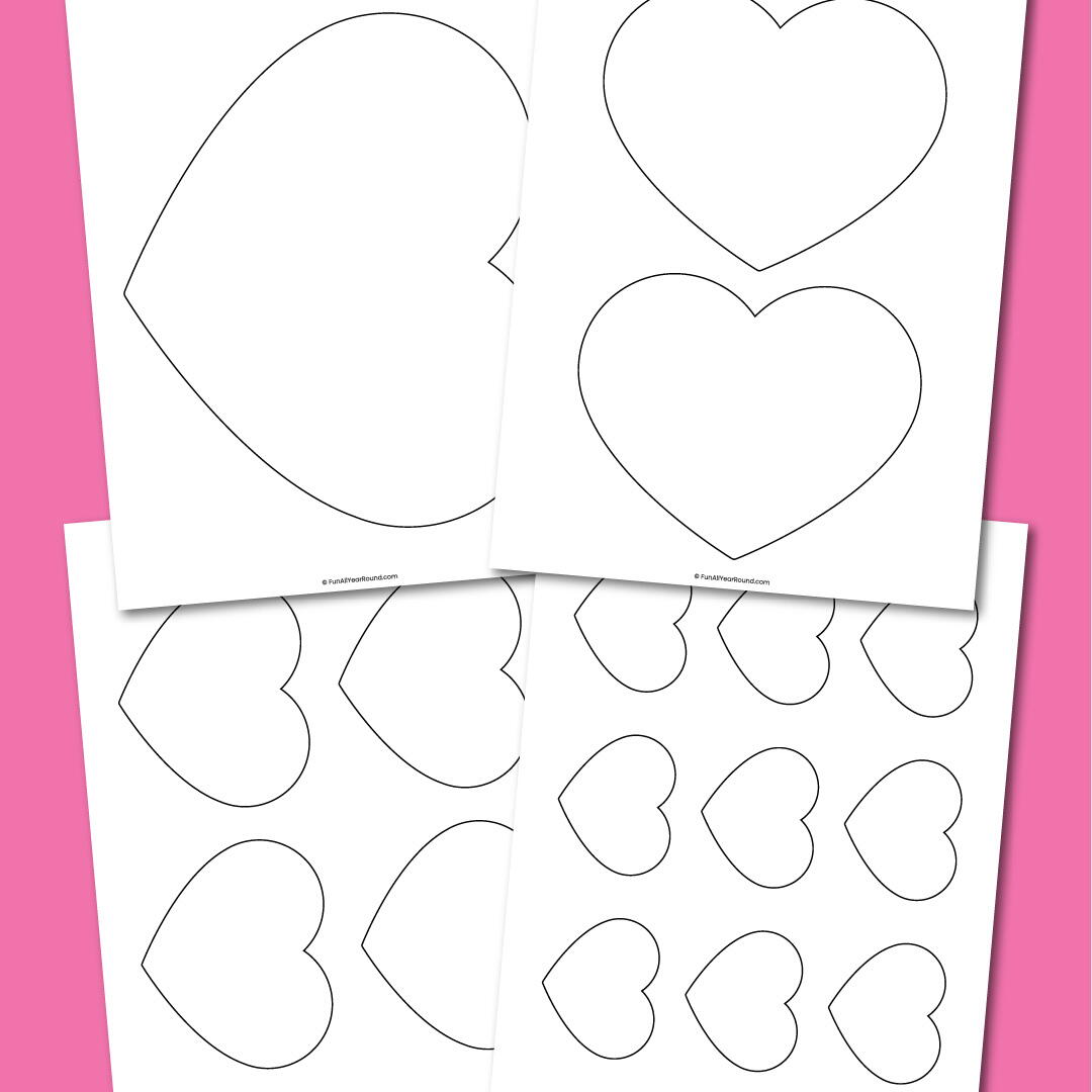 Heart Template | FaveCrafts.com