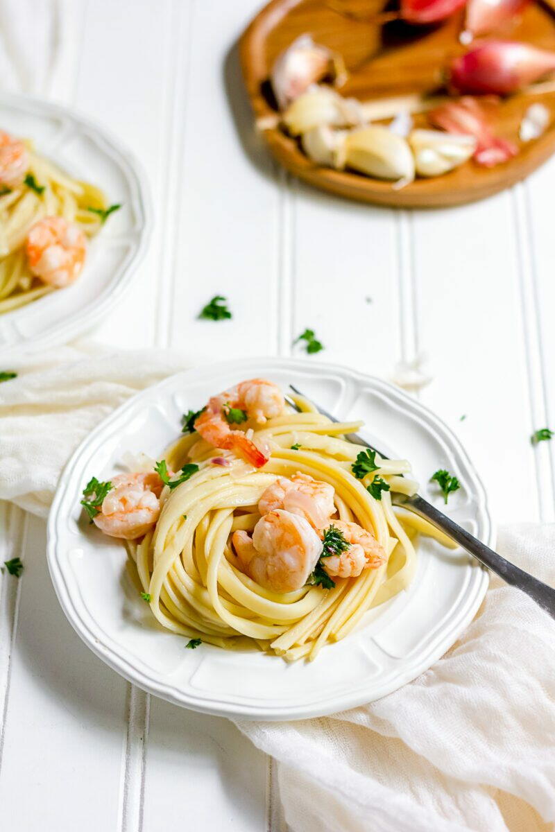 Quick Shrimp Scampi Pasta Recipe | RecipeLion.com