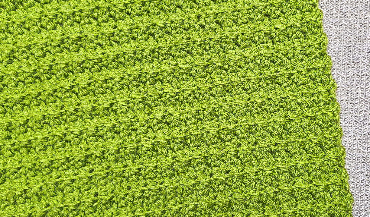 Super Easy One Row Repeat Crochet Textured Blanket Pattern ...
