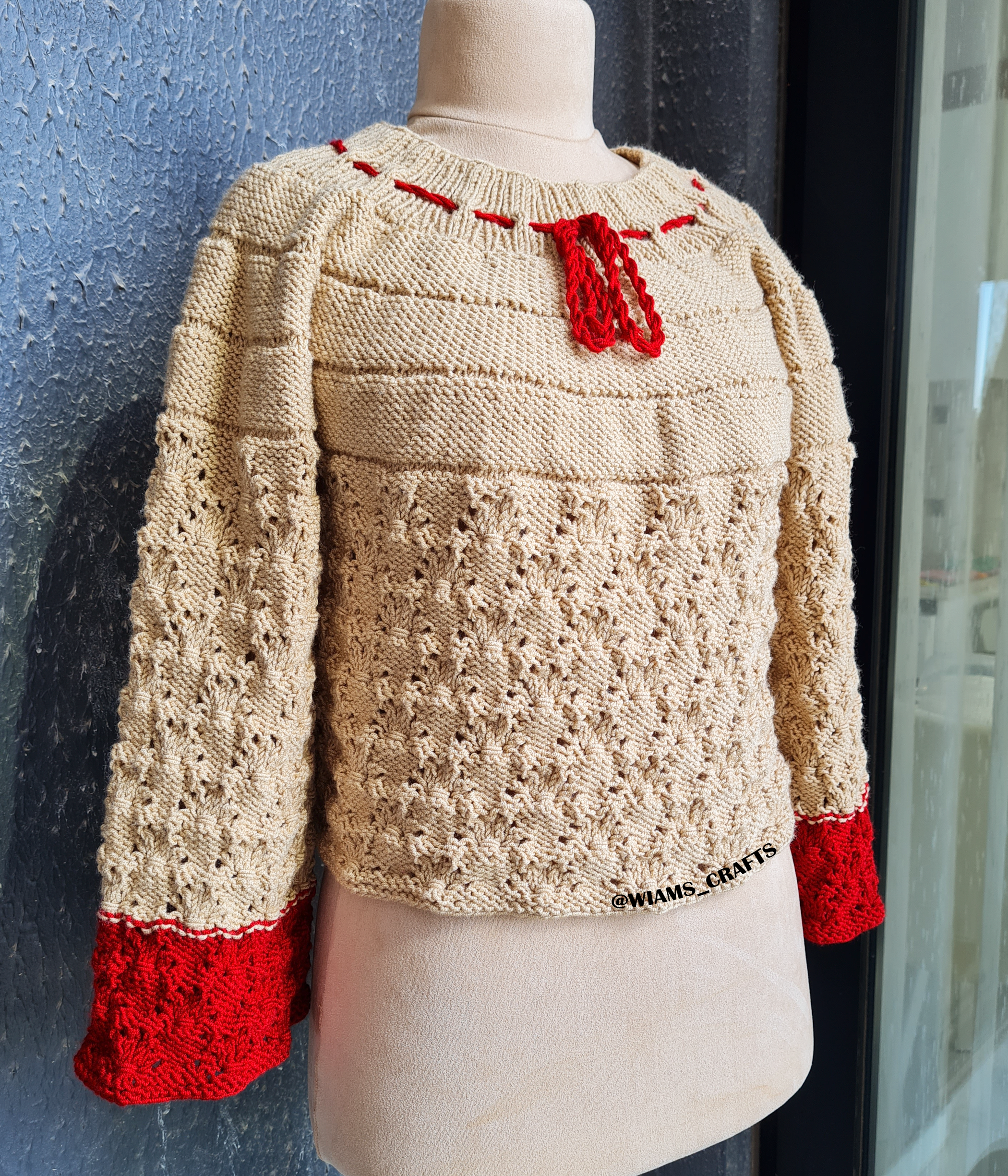 Rosewood Harmony Sweater | FaveCrafts.com