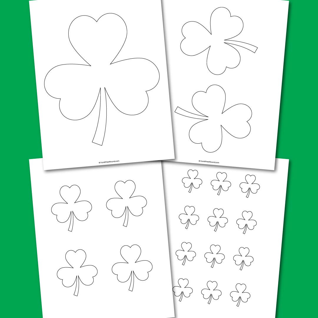 Shamrock Template | DIYIdeaCenter.com