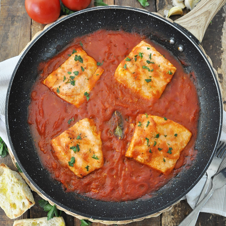 Salmon In Spanish Tomato Sauce | Possibly The Best Salmon You’ll Ever ...