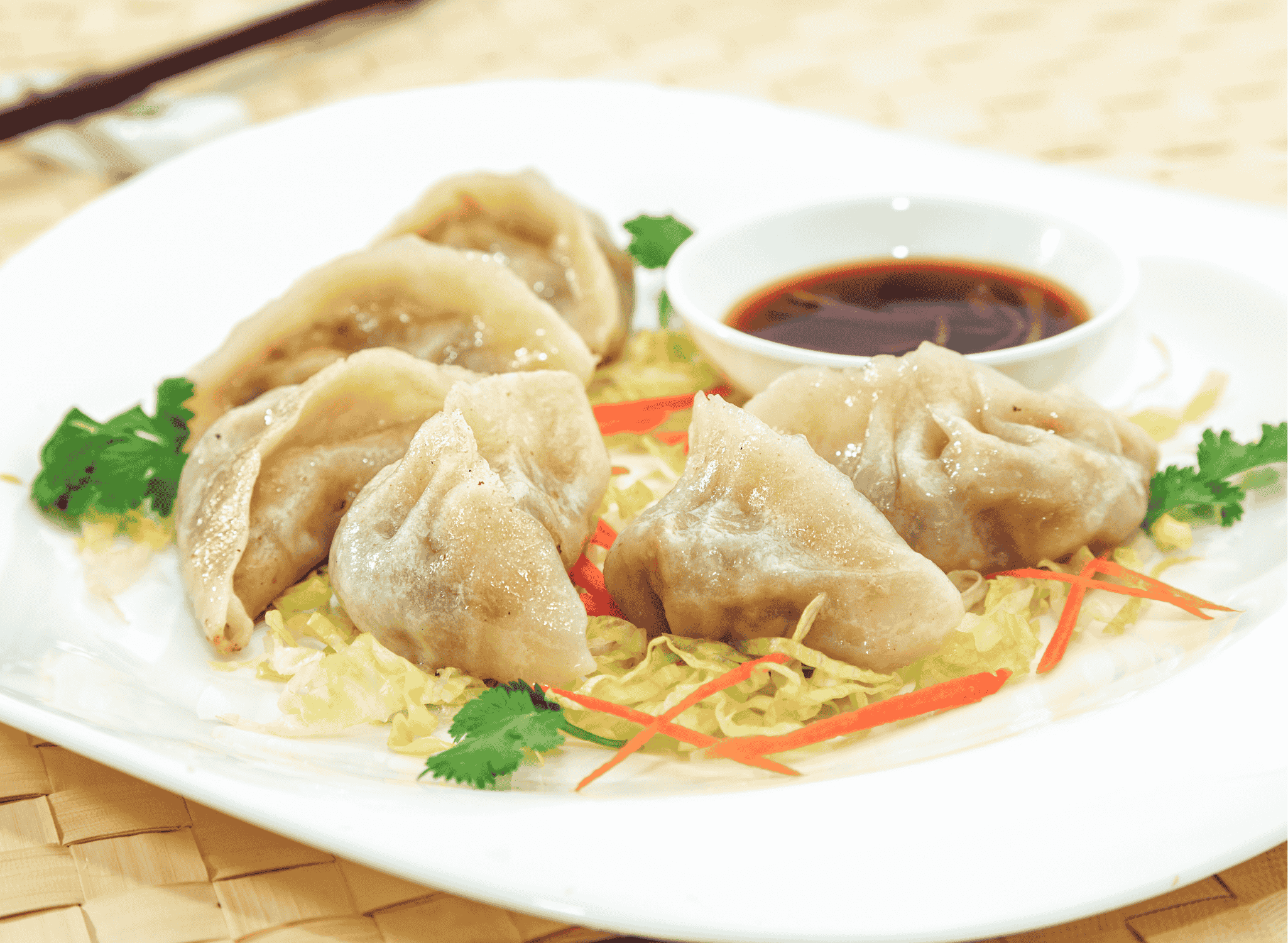 Chinese Pan Fried Dumplings | FaveHealthyRecipes.com