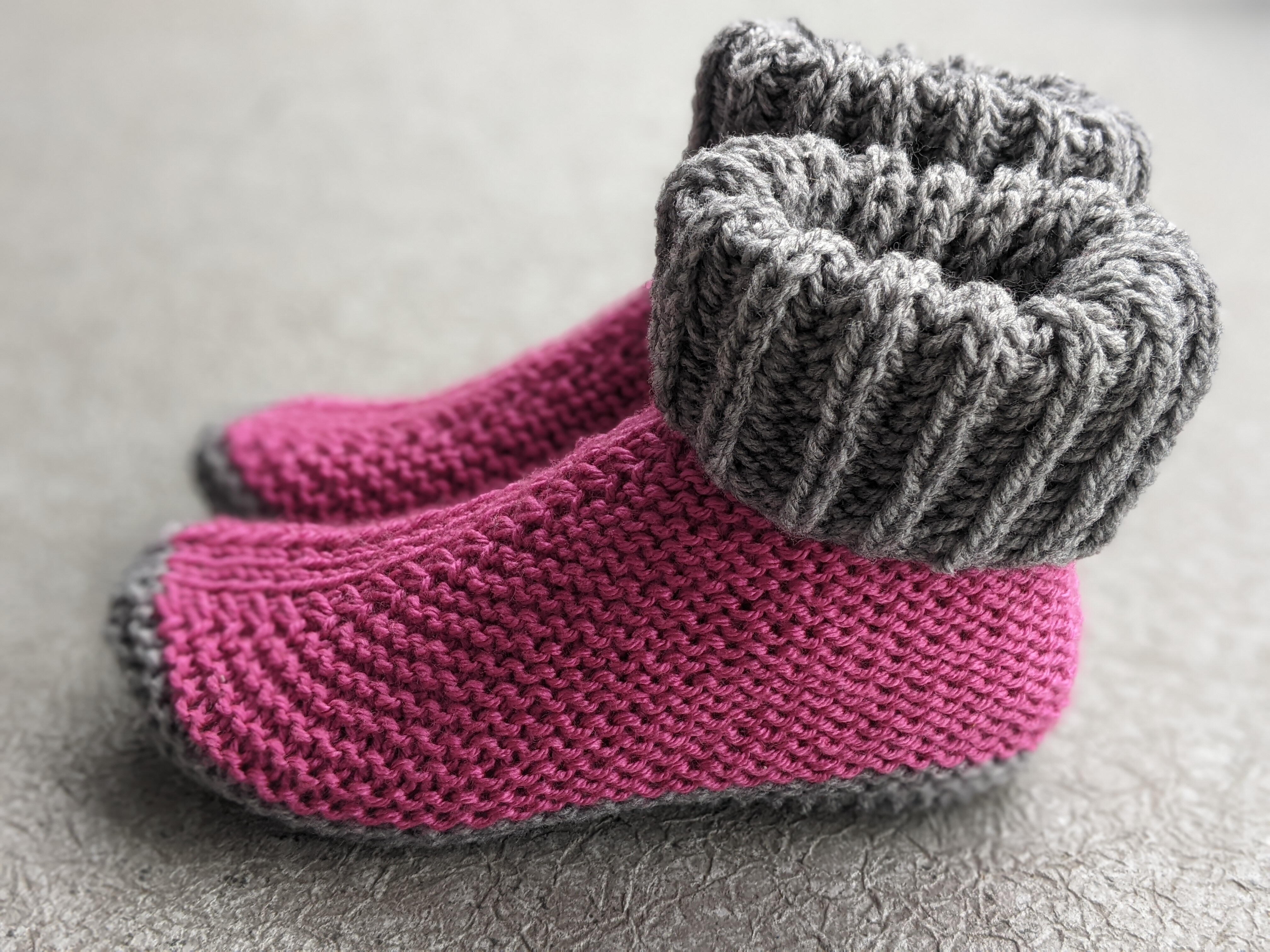 Flat Socks With Folded Cuff | AllFreeKnitting.com