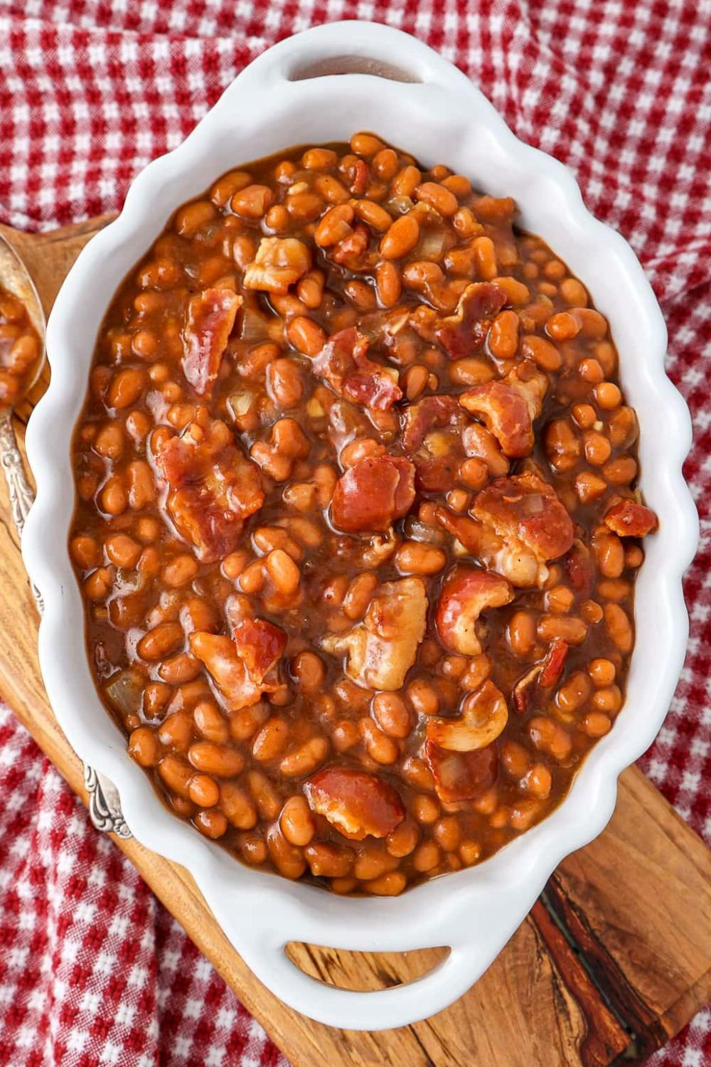 Boston Baked Bean Recipe In The Slow Cooker | AllFreeSlowCookerRecipes.com
