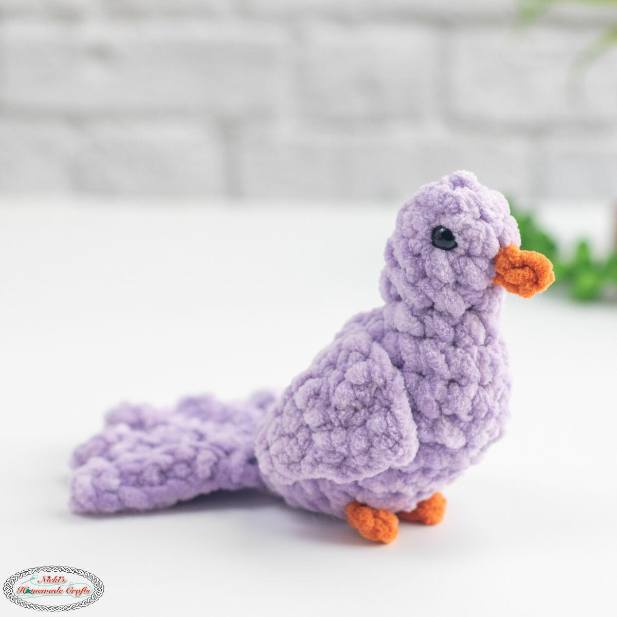 No-sew Bird | AllFreeCrochet.com