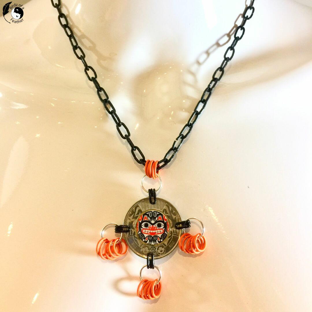 Turn A Coin Into A Striking Necklace