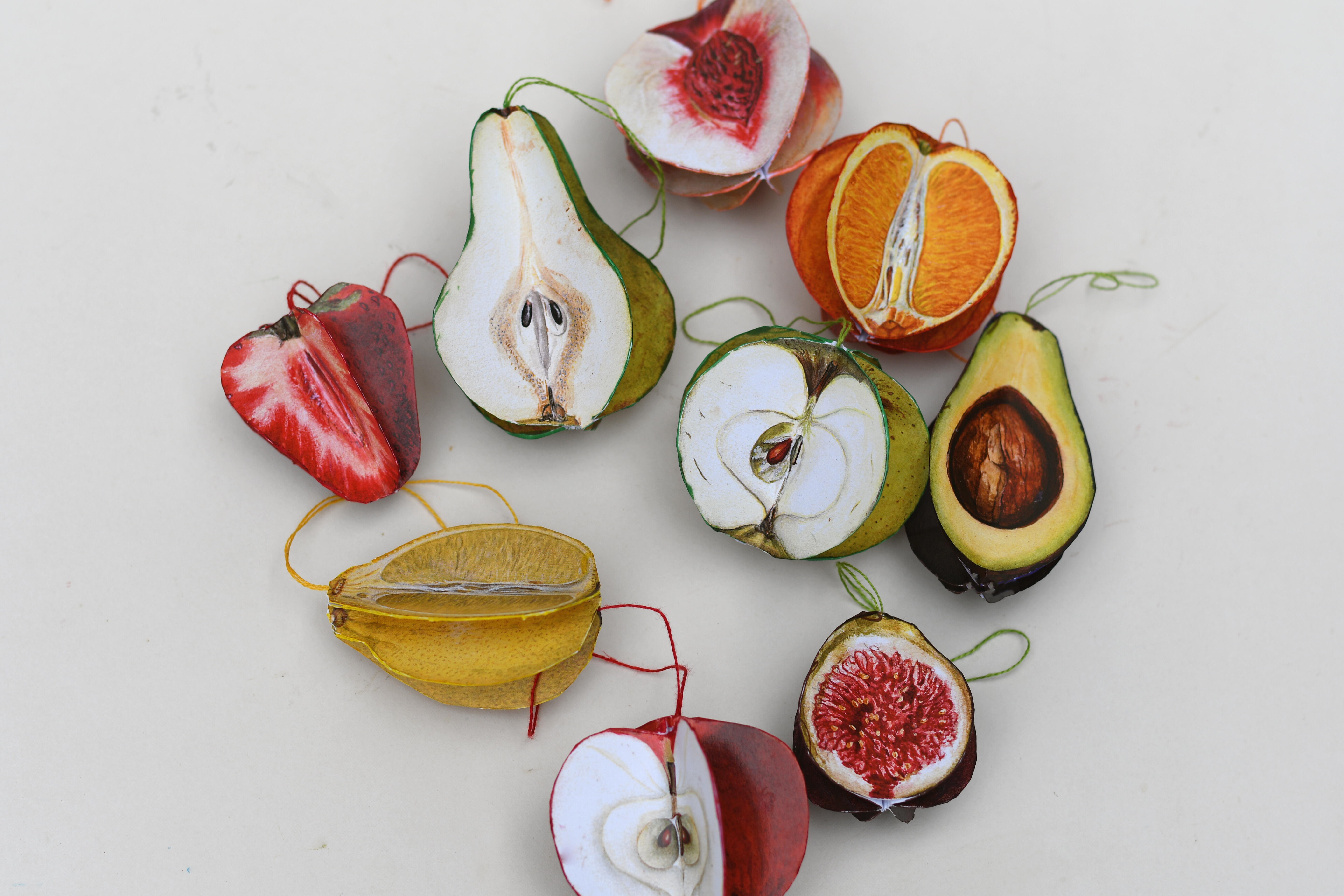 3d Paper Fruit | AllFreePaperCrafts.com