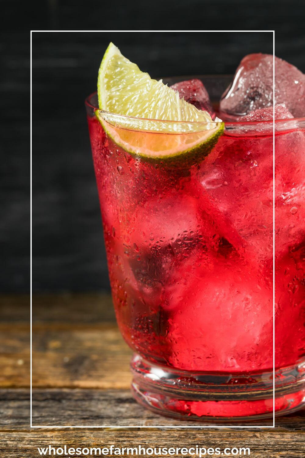 Sparkling Cranberry Lime Refresher Drink Recipe | RecipeLion.com
