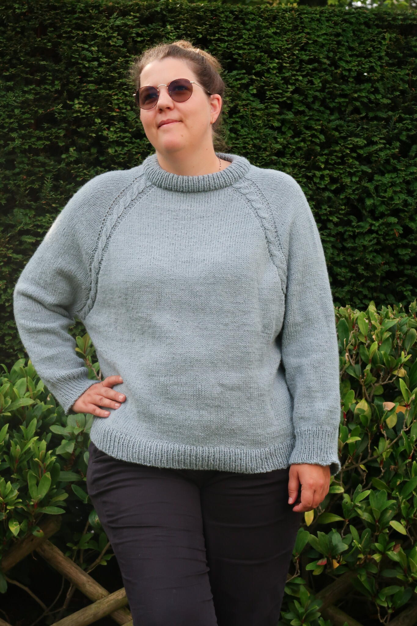 Threaded Sweater | AllFreeKnitting.com