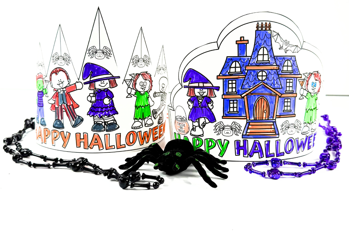 Free Halloween Crown Printable | AllFreeKidsCrafts.com