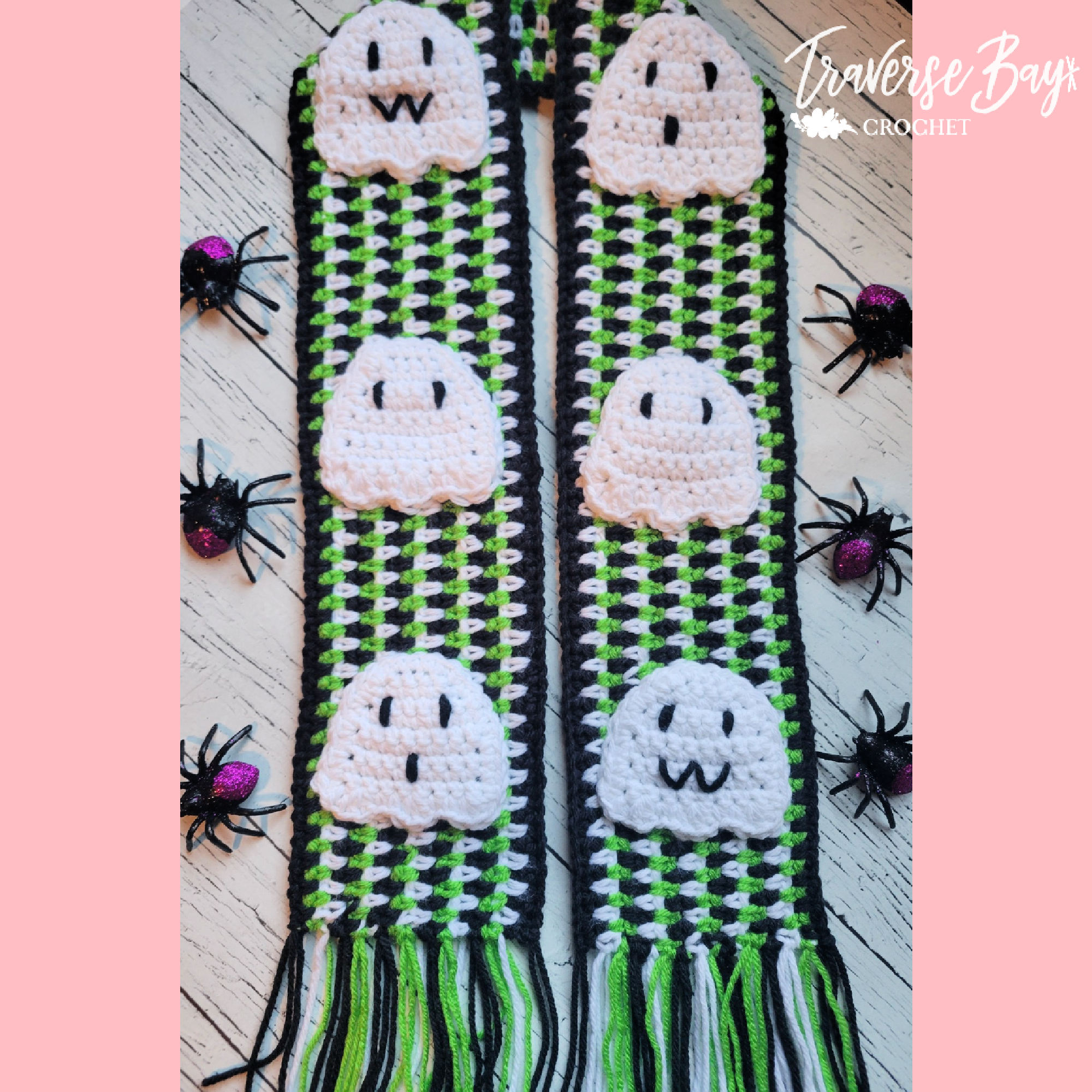 Ghost Fringe Scarf | AllFreeCrochet.com
