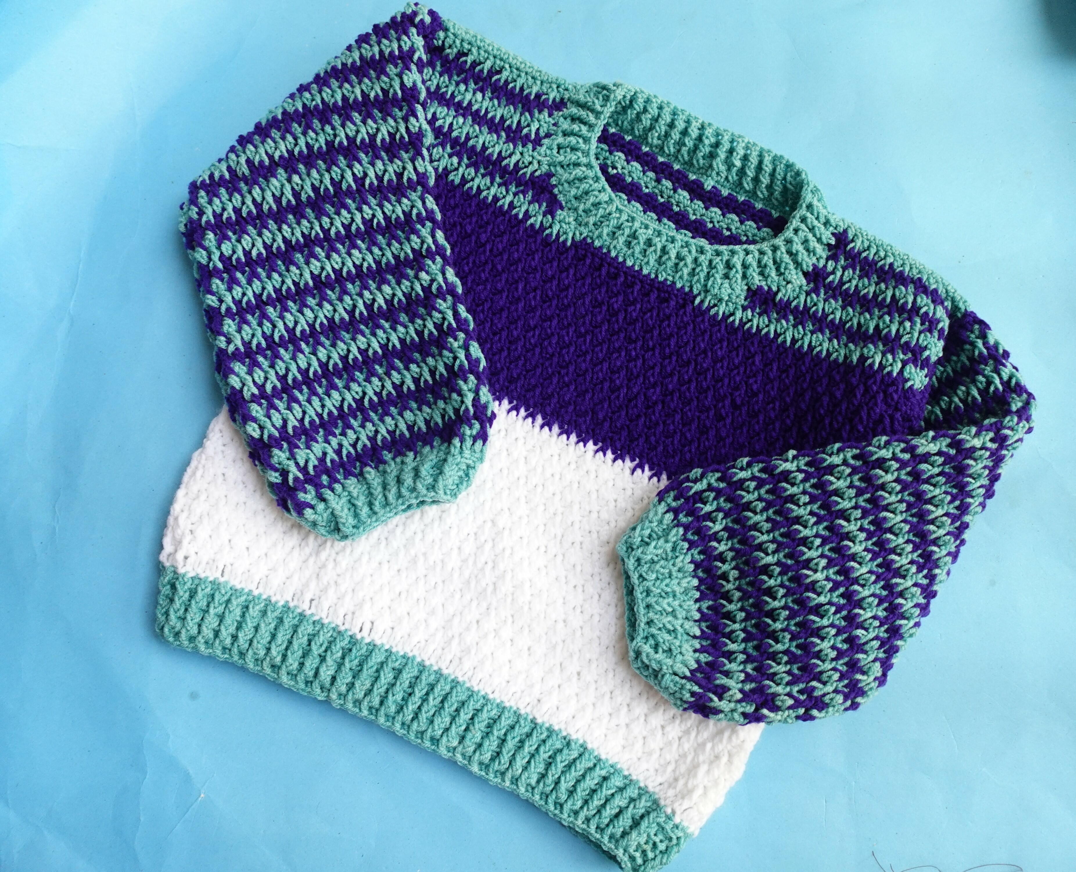 Pullover Sweater Top For Boys & Girs | FaveCrafts.com
