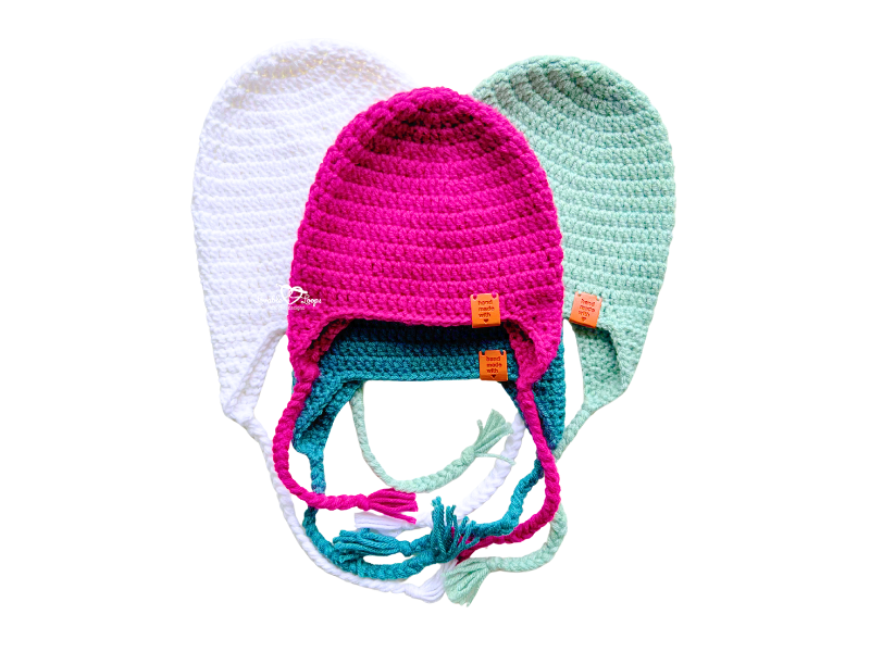 Ear Flap Hat | AllFreeCrochet.com