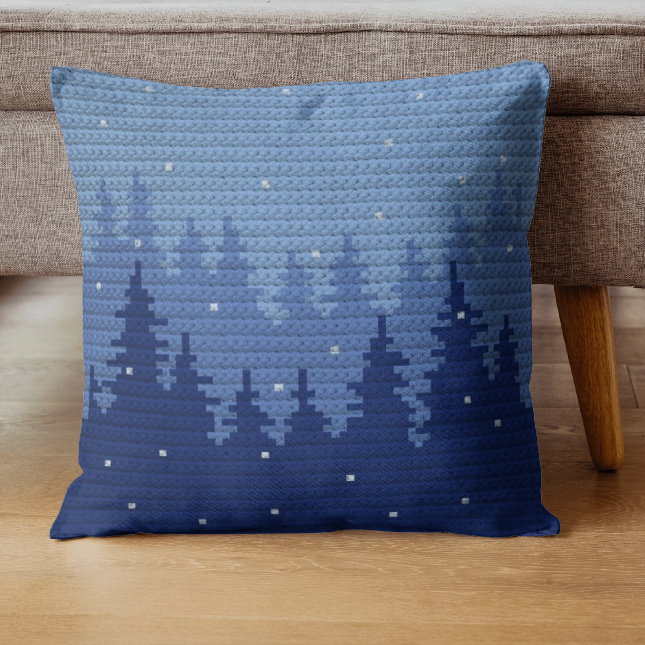 Winter Forest Graph | AllFreeCrochet.com