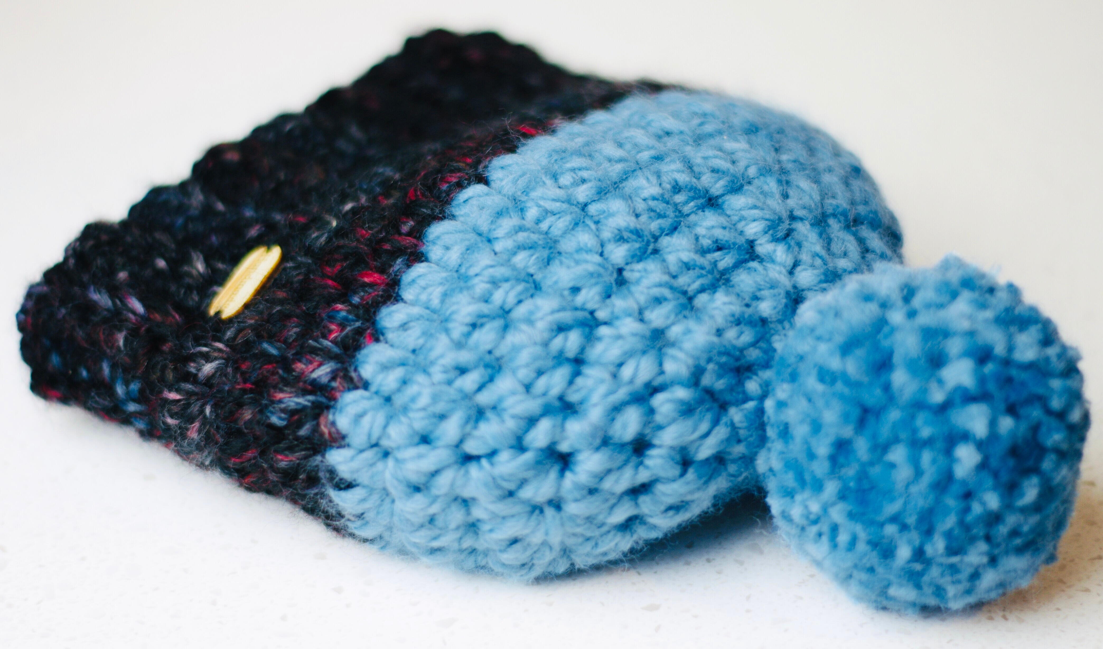 The Barkley Baby Beanie | AllFreeCrochet.com