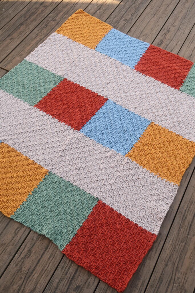 Building Blocks Blanket | AllFreeCrochetAfghanPatterns.com