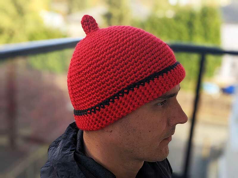 Teletubby Inspired Hat | AllFreeCrochet.com
