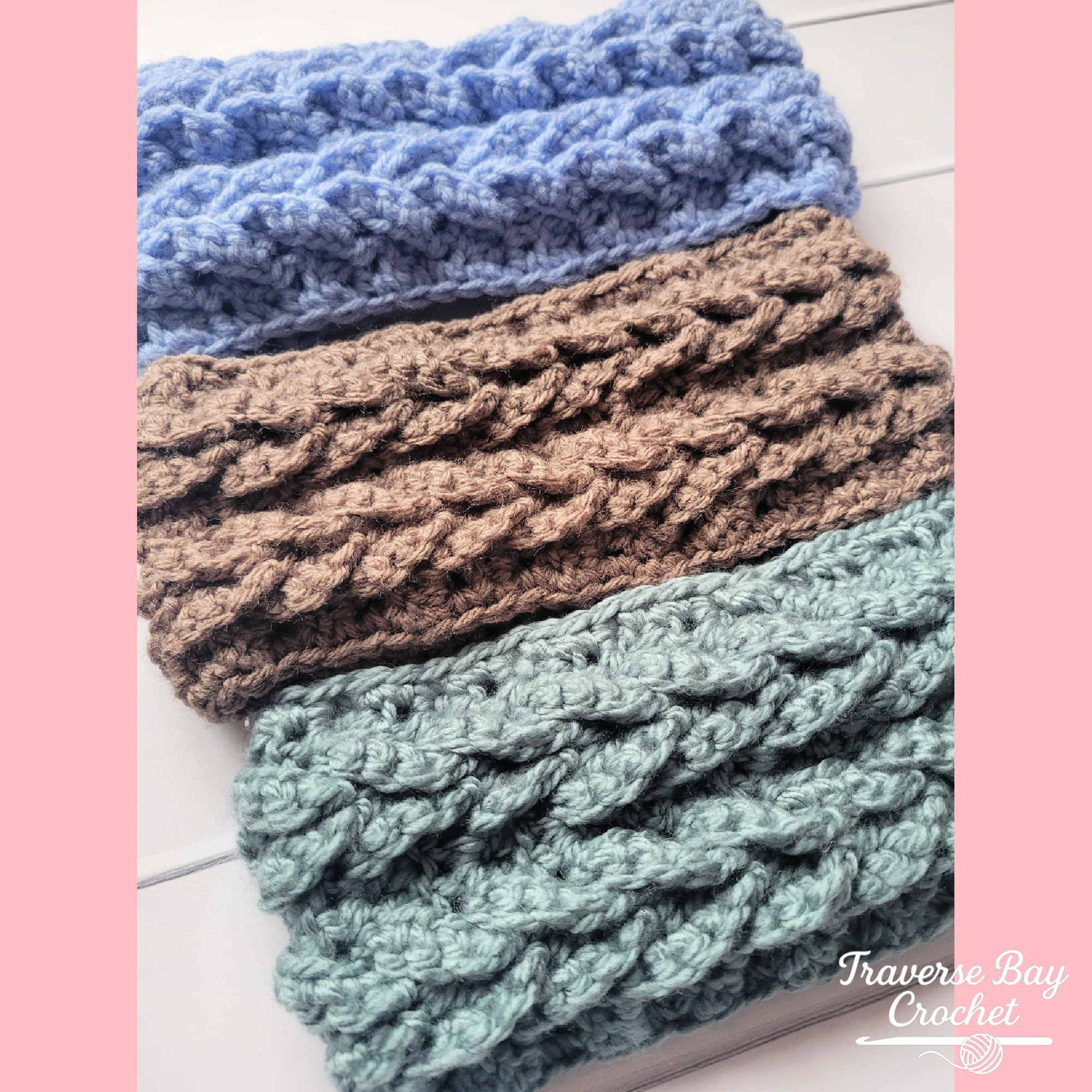Traverse Double Cable Headband | FaveCrafts.com