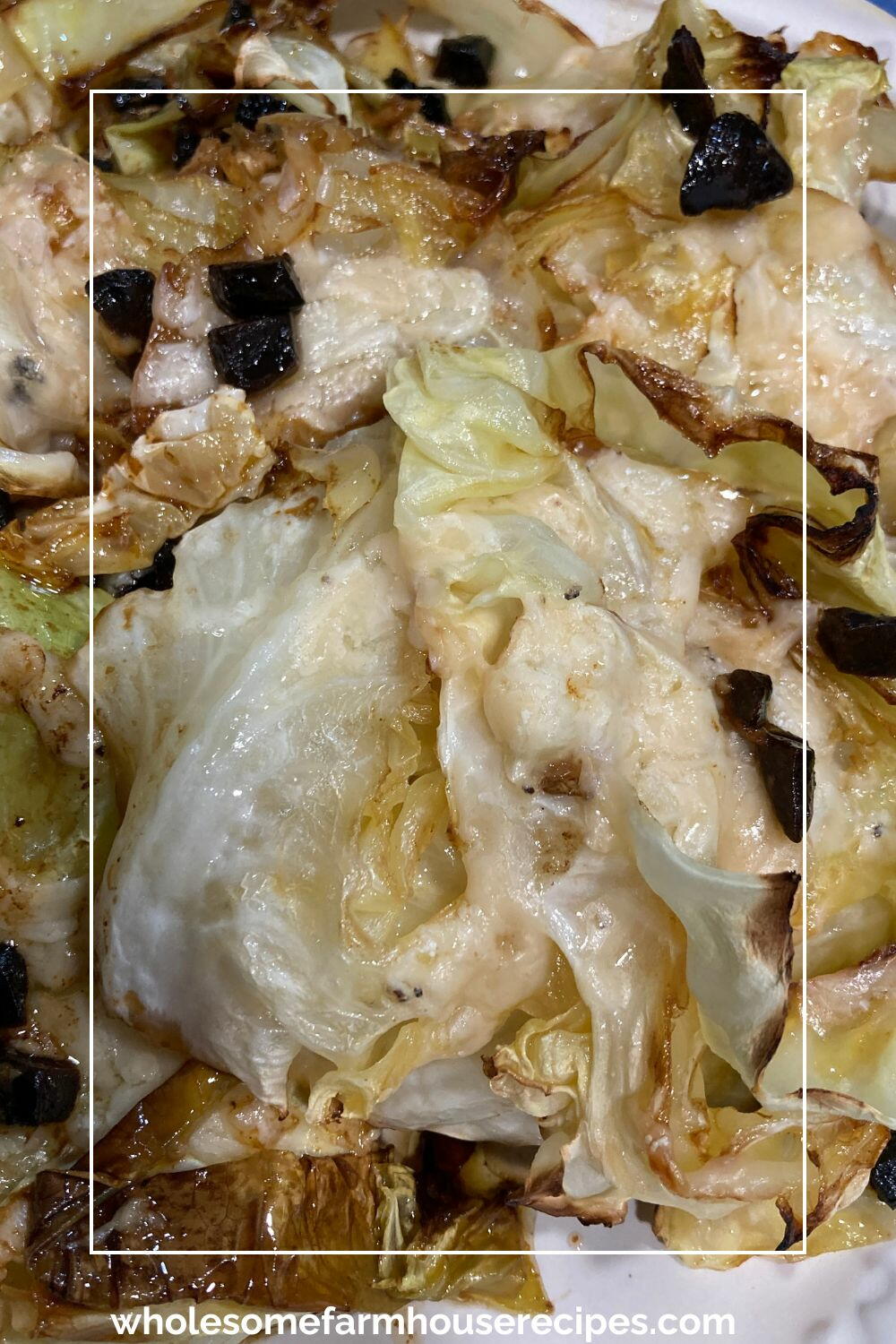 Melting Cabbage Steaks (oven Roasted With Parmesan ...