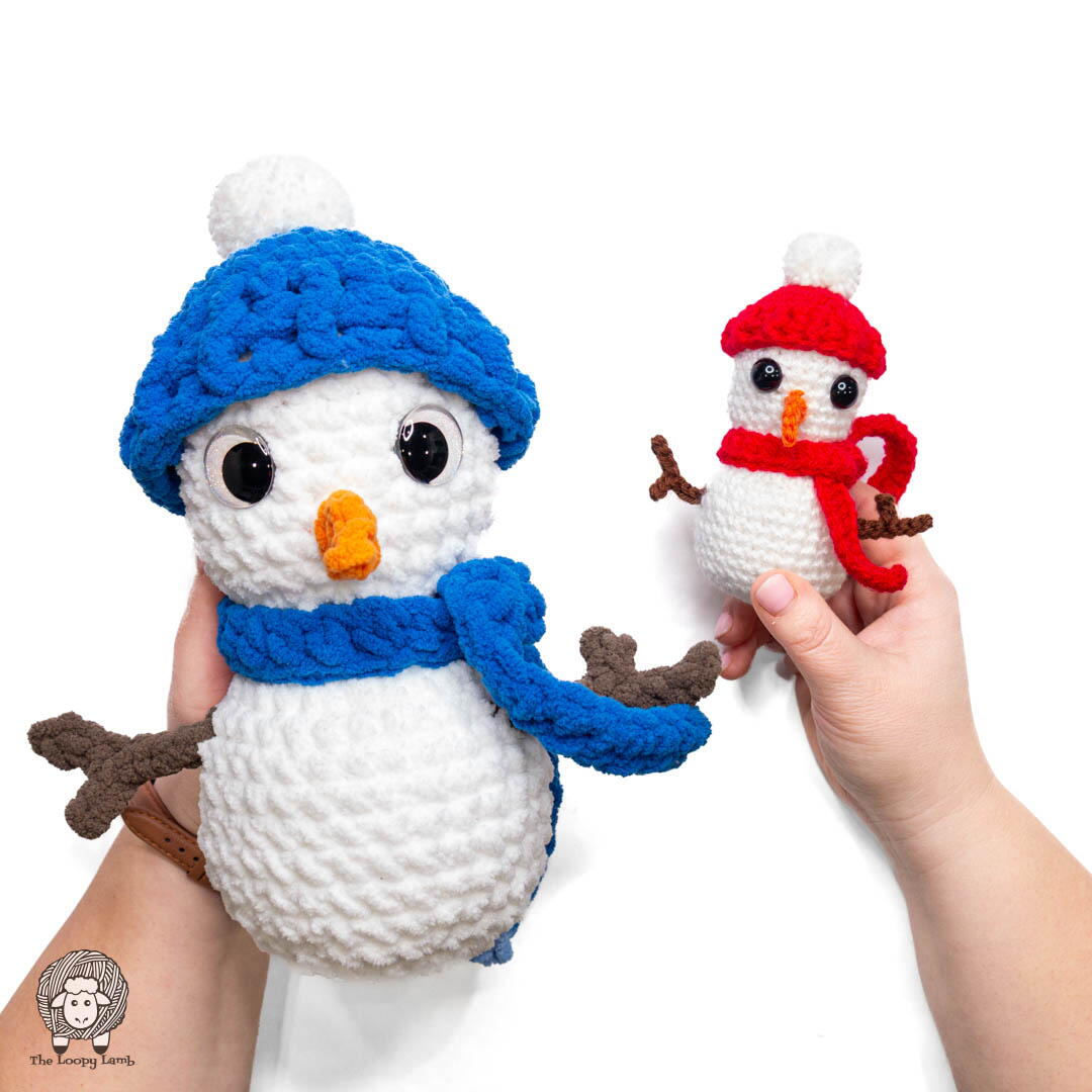 Mini Beanie For Amigurumi Snowmen | AllFreeChristmasCrafts.com