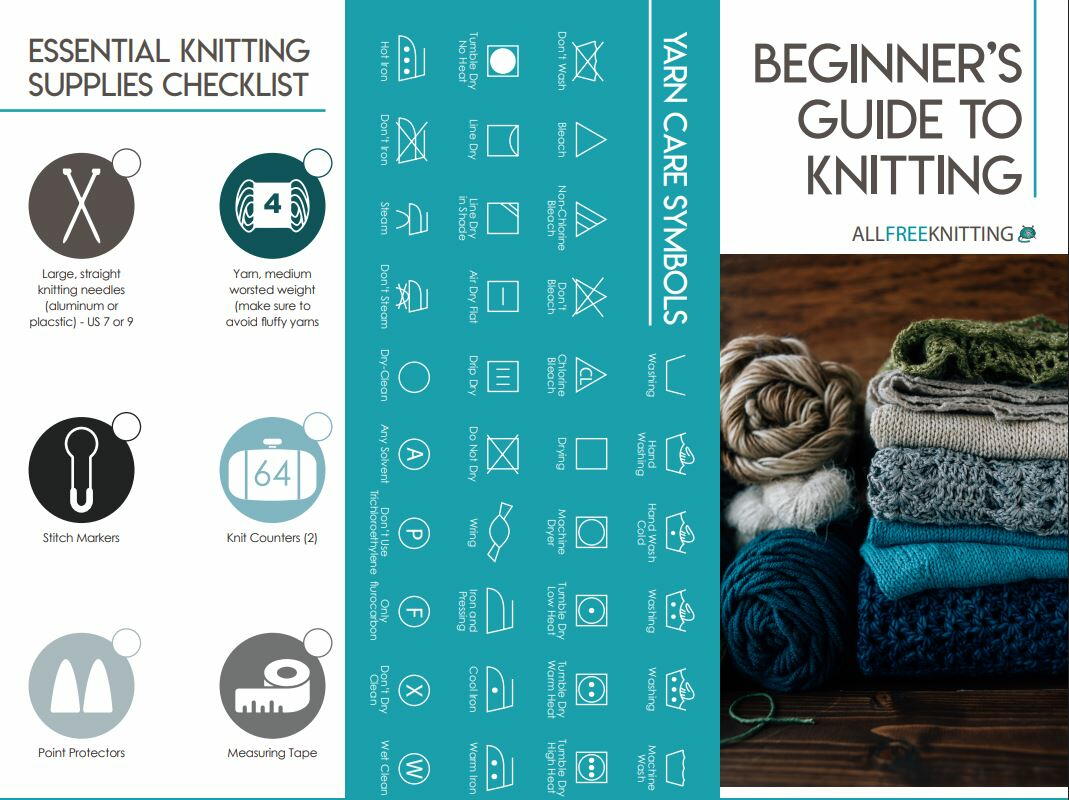 Beginner's Guide to Knitting | AllFreeKnitting.com