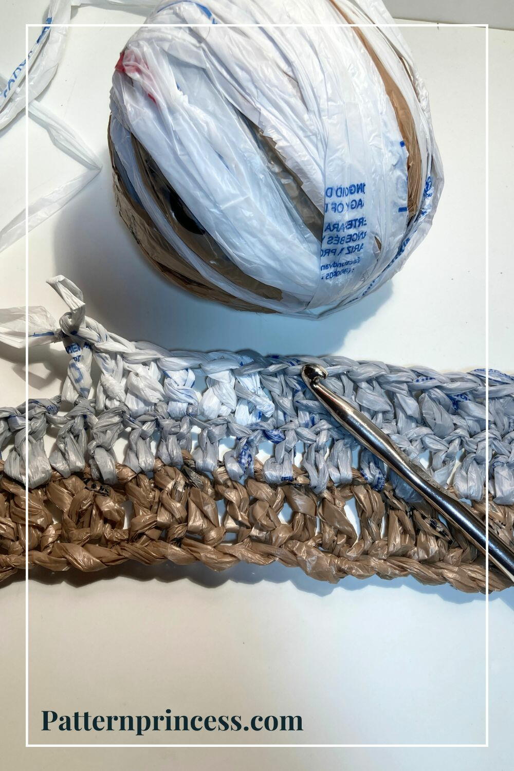 How To Make Plastic Bag Plarn (plastic Yarn) | AllFreeCrochet.com