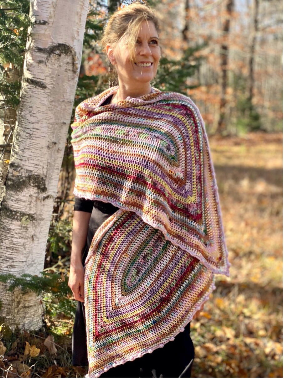 The Canoe Shawl | FaveCrafts.com