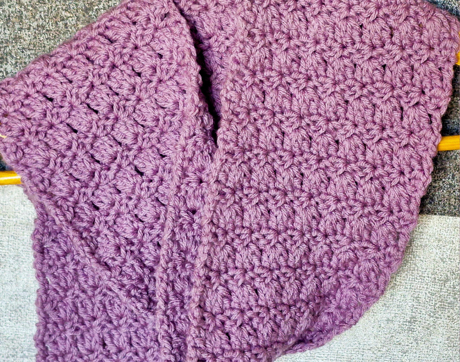 Easy Crochet Primrose Scarf | AllFreeCrochet.com