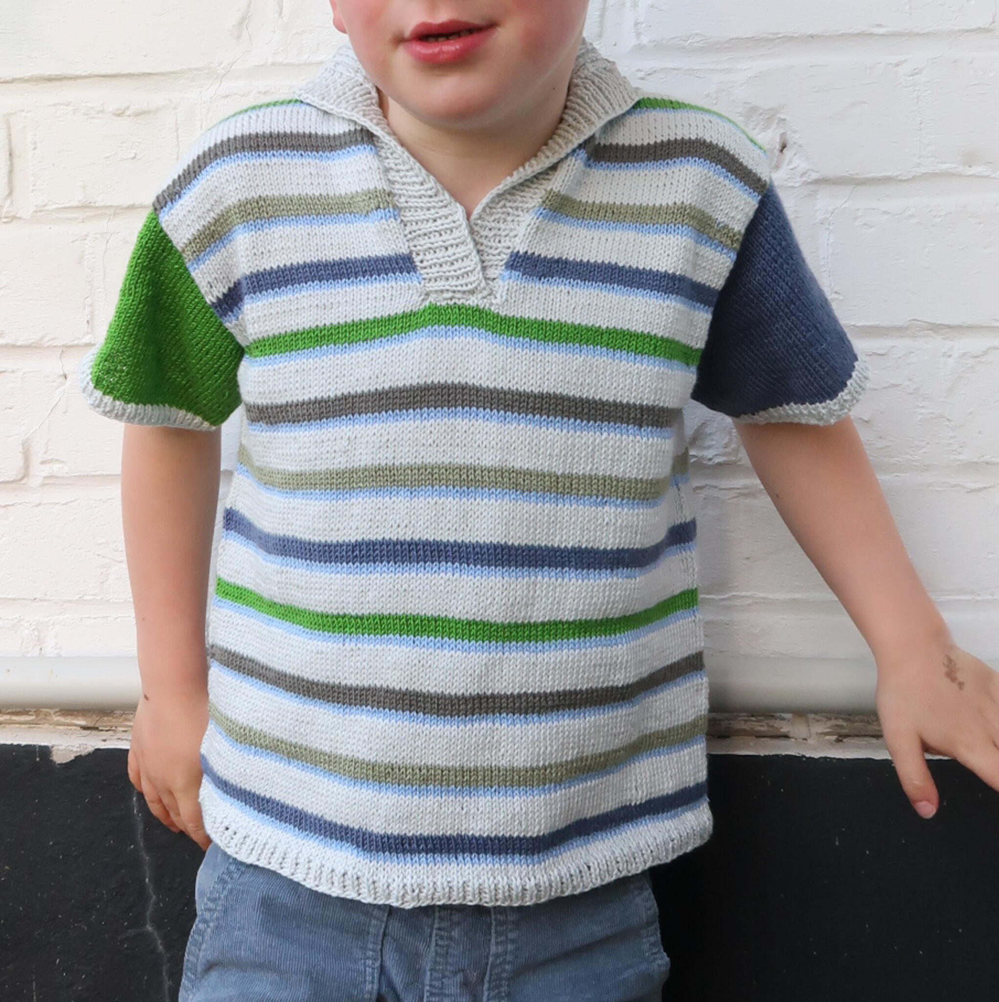 Sidekick Polo | AllFreeKnitting.com